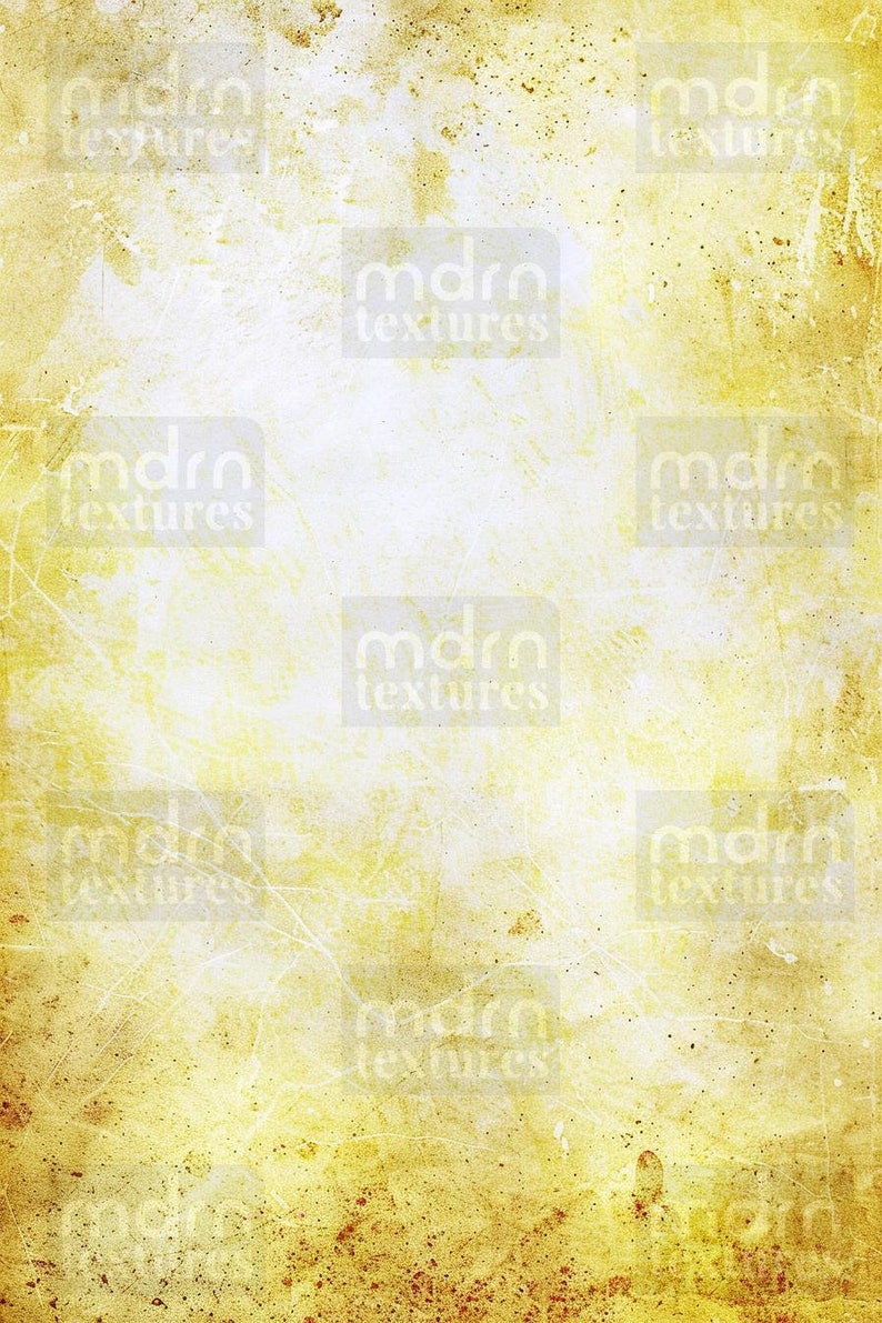 Distressed Yellow Textures | Digital Paper for Backgrounds, Backdrops ...