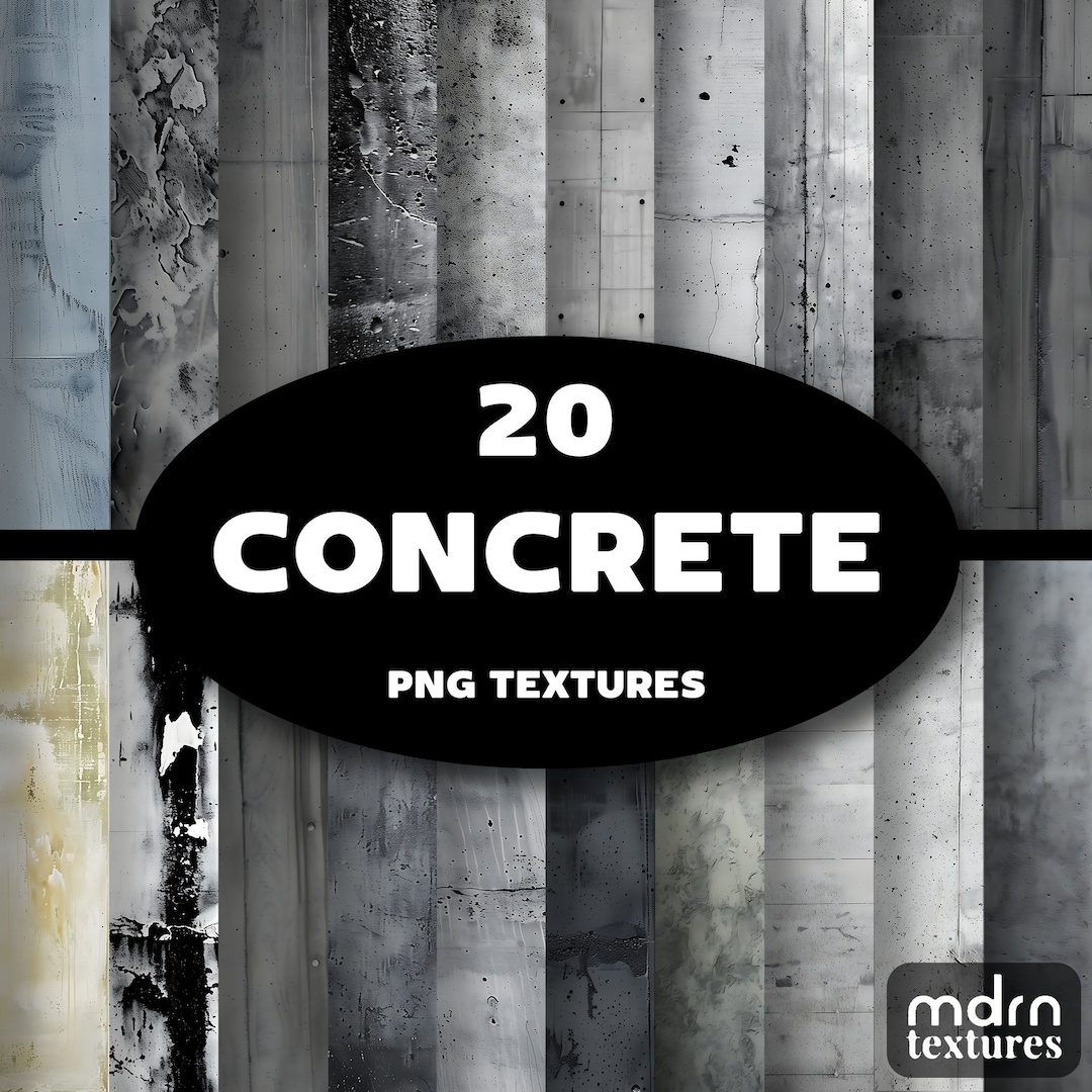Concrete Textures | Digital Paper for Backgrounds, Overlays, Photo ...