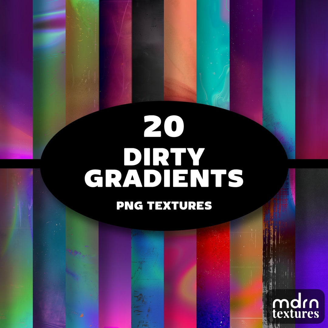 Dirty Gradient Textures | Digital Paper for Backgrounds, Overlays ...