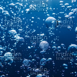Underwater Bubbles Textures | Digital Paper for Backgrounds, Overlays ...
