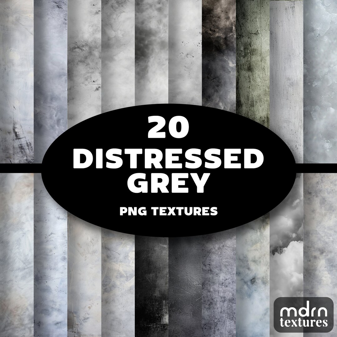 Distressed Grey Textures | Digital Paper for Backgrounds, Backdrops ...