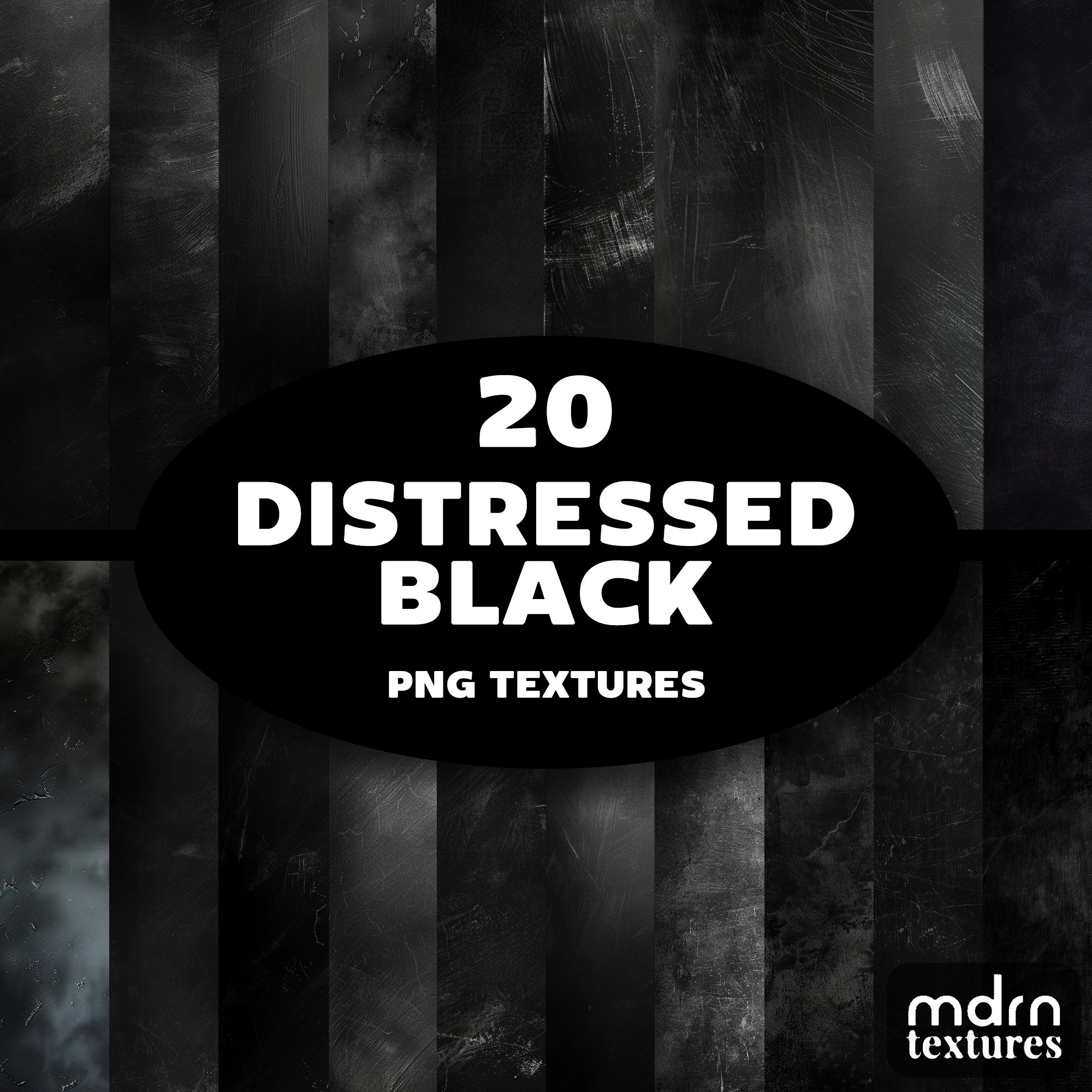 Distressed Black Textures | Digital Paper for Backgrounds, Backdrops ...