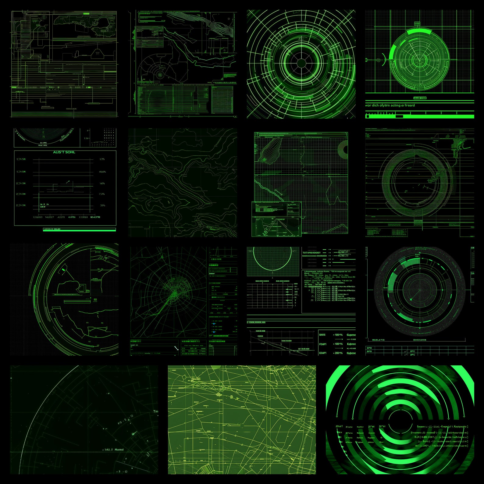 Radar Textures | Digital Paper for Backgrounds, Overlays, Photo Editing ...