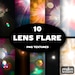 Lens Flare Textures | Digital Paper for Backgrounds, Overlays, Photo ...