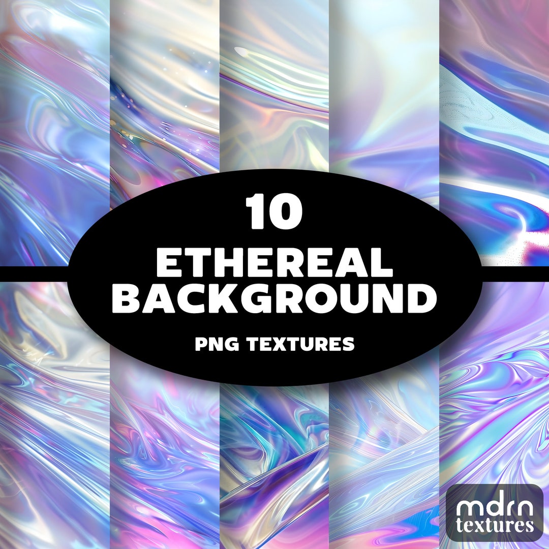 Ethereal Background Textures | Digital Paper for Backgrounds, Overlays ...