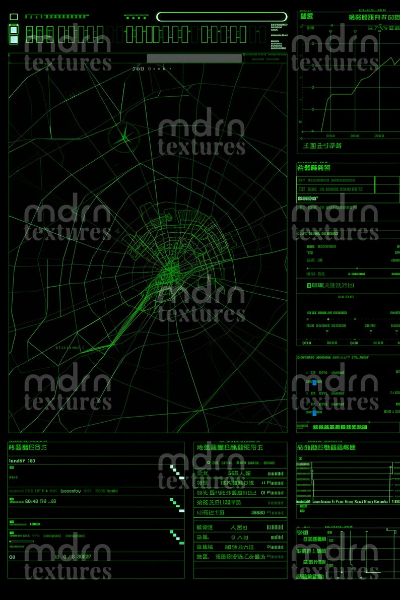 Radar Textures | Digital Paper for Backgrounds, Overlays, Photo Editing ...