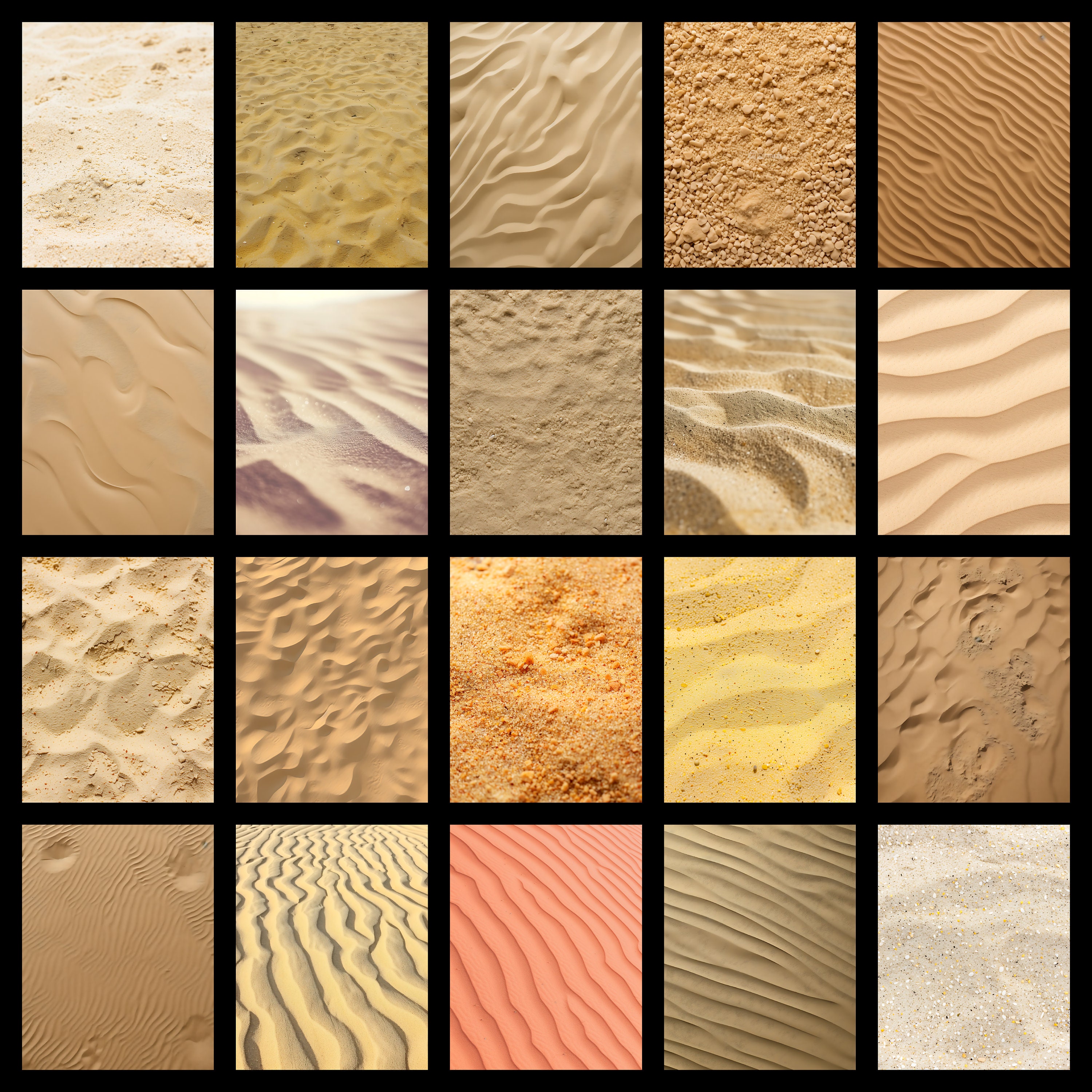 Sand Textures | Digital Paper for Backgrounds, Overlays, Photo Editing ...