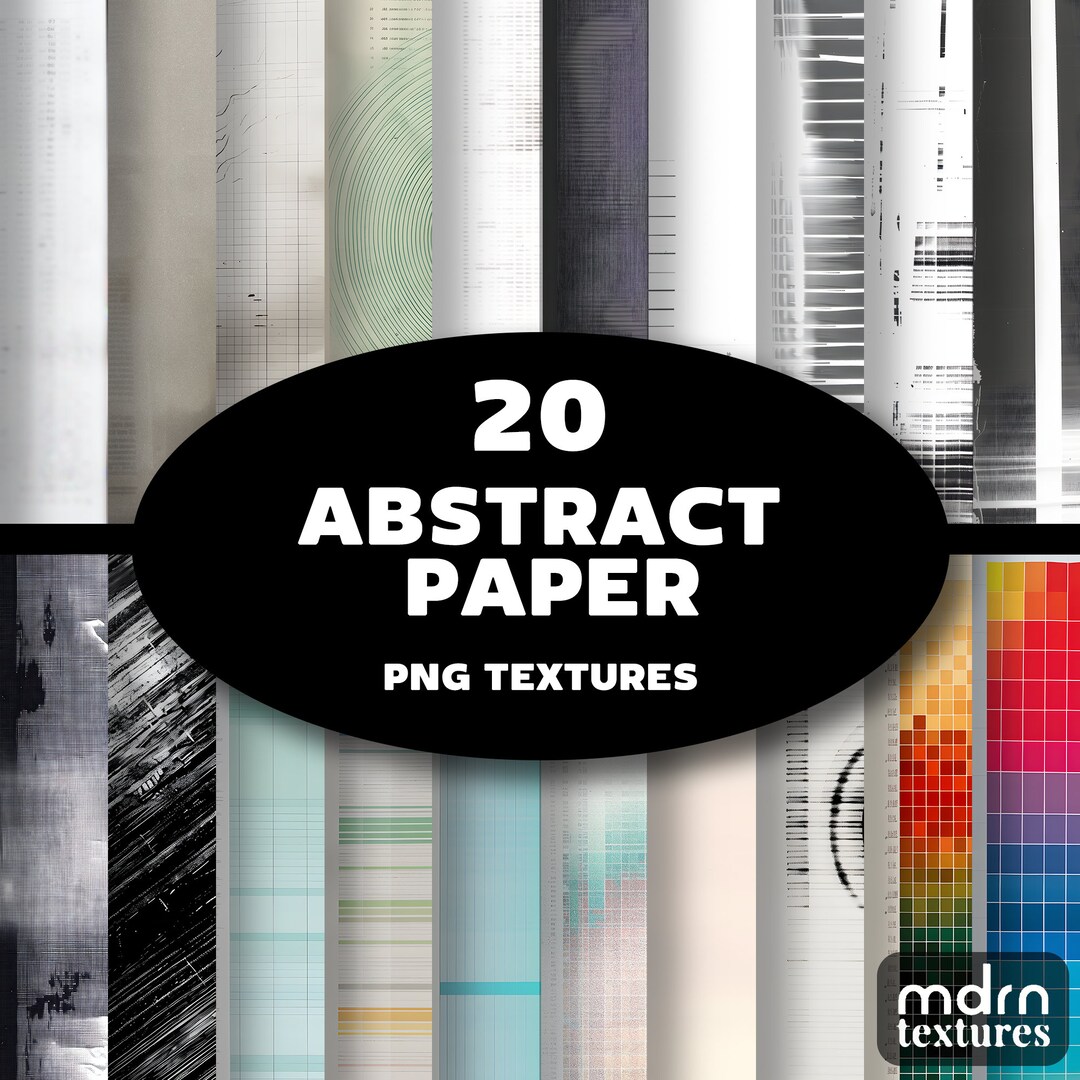 Abstract Paper Textures | Digital Paper for Backgrounds, Overlays ...