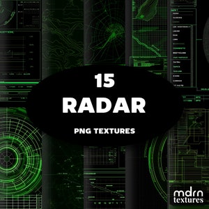 Radar Textures | Digital Paper for Backgrounds, Overlays, Photo Editing ...