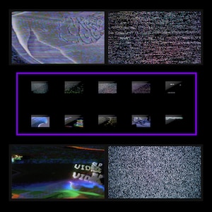 VHS Video Textures | Digital Download Background Footage for Cinematic ...