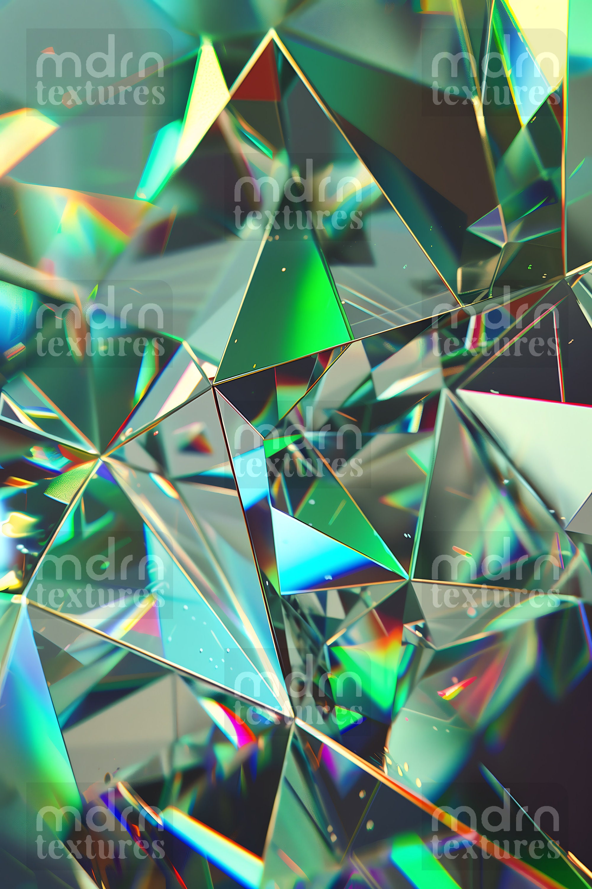 Crystal Textures | Digital Paper for Backgrounds, Overlays, Photo ...