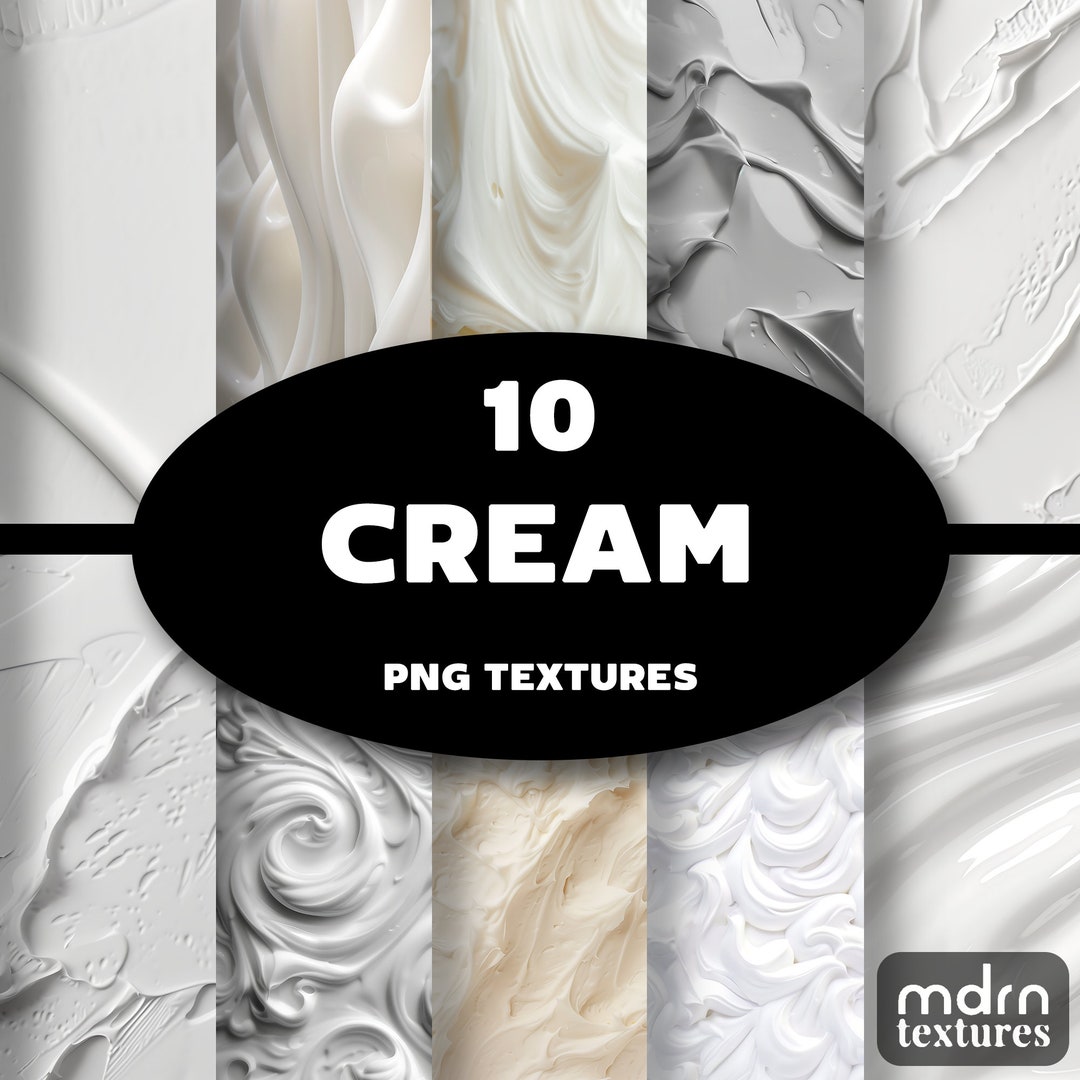 White Cream Textures | Digital Paper for Backgrounds, Overlays, Photo ...