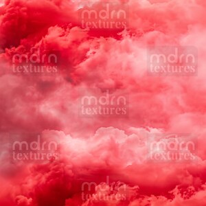 Cloudy Red Textures | Digital Paper for Backgrounds, Backdrops ...