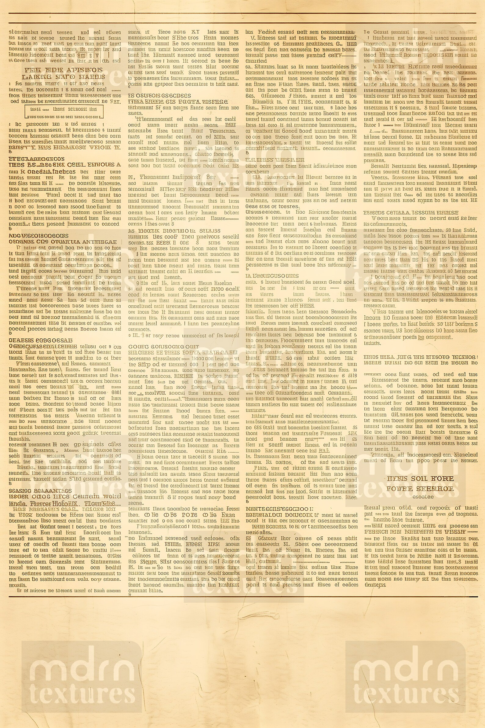 Newspaper Textures | Digital Paper for Backgrounds, Overlays, Photo ...