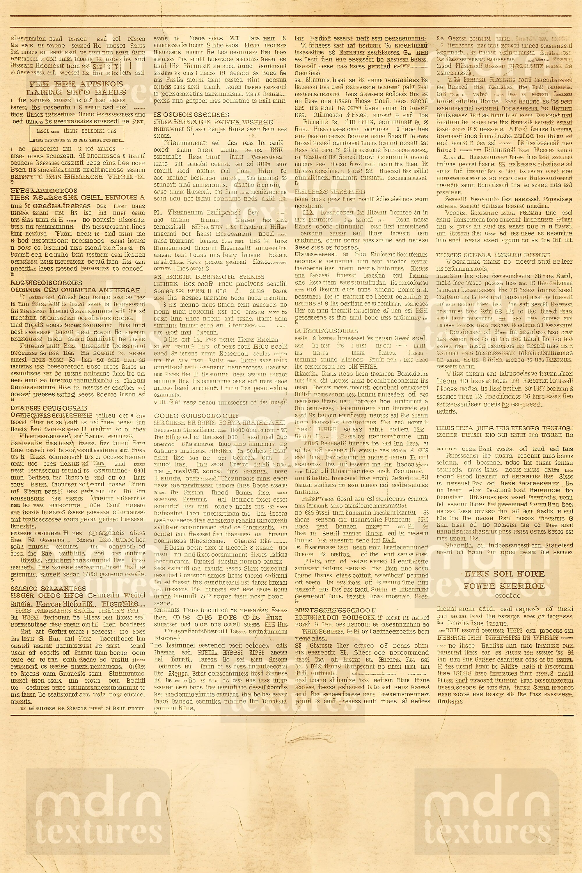 Newspaper Textures | Digital Paper for Backgrounds, Overlays, Photo ...