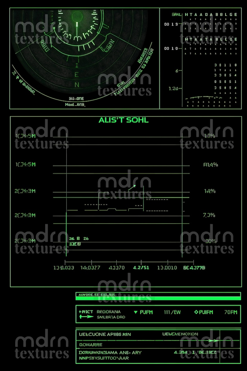 Radar Textures | Digital Paper for Backgrounds, Overlays, Photo Editing ...