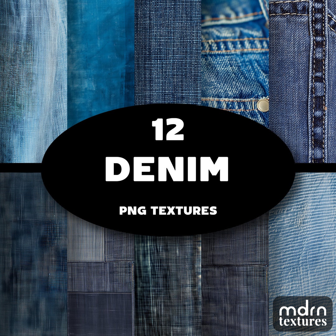 Denim Textures | Digital Paper for Backgrounds, Overlays, Photo Edits ...