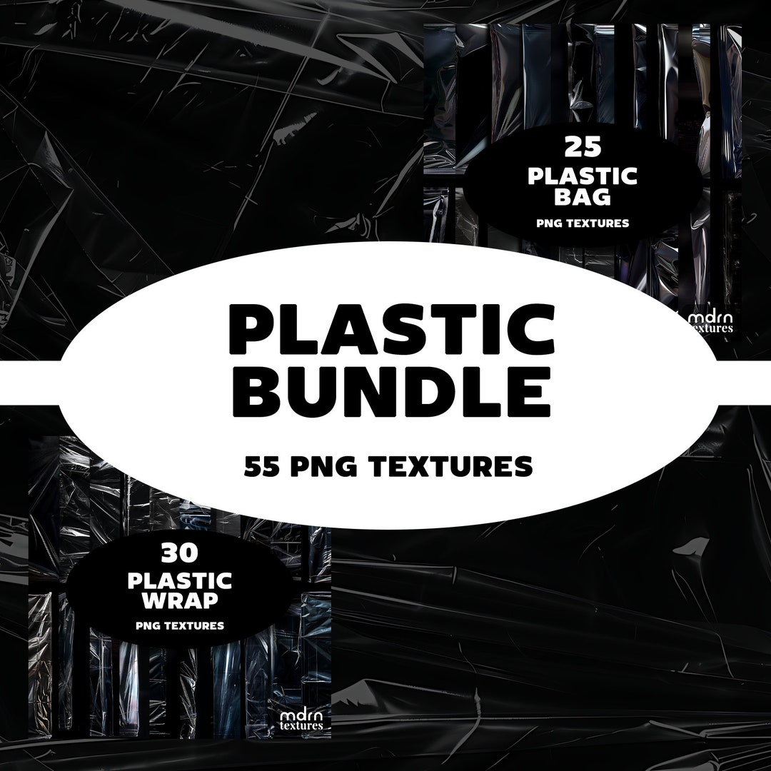 Plastic Textures Bundle | Digital Paper for Backgrounds, Overlays ...
