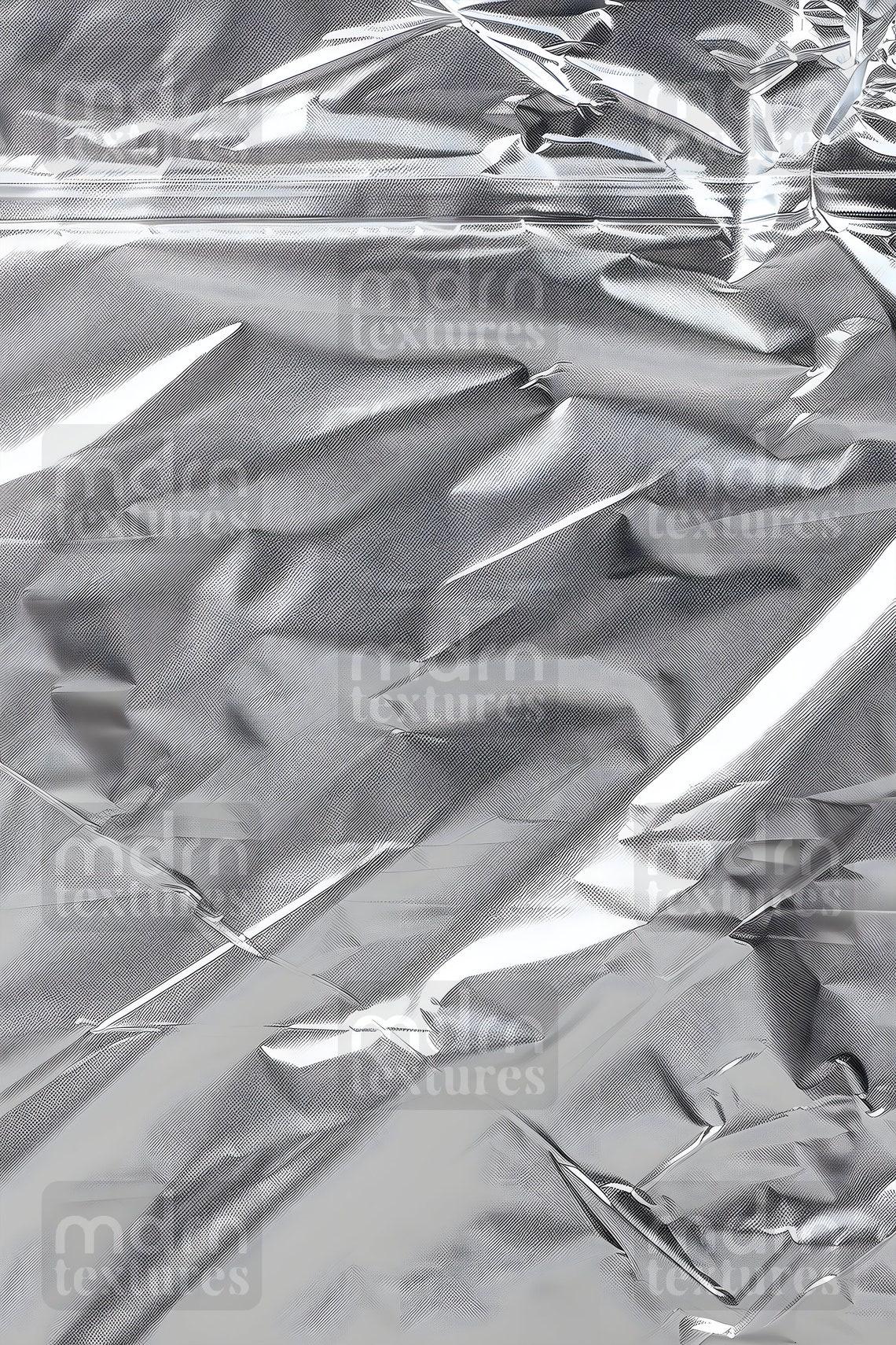Aluminum Foil Textures | Digital Paper for Backgrounds, Overlays, Photo ...