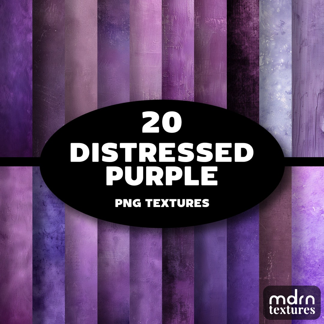 Distressed Purple Textures | Digital Paper for Backgrounds, Backdrops ...
