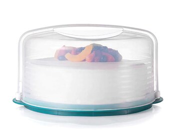 Vintage Tupperware Round Cake Taker Pie Cupcake Carrier Gold - Etsy