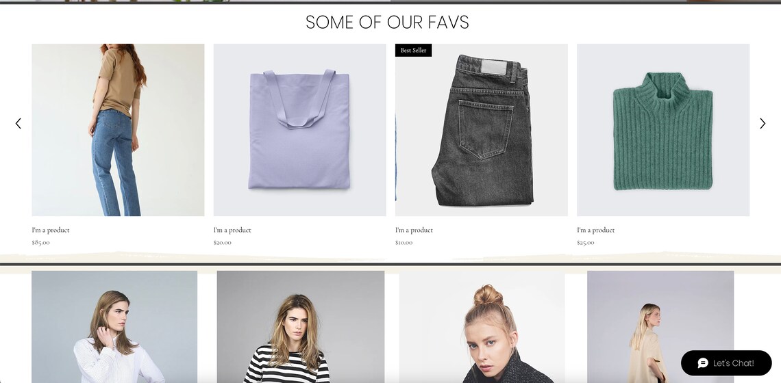 NEW! Wix Website Template Design for Clothing Shops and Clothing Boutique| Perfect Threads ...