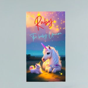 Ruby the Baby Unicorn - Etsy