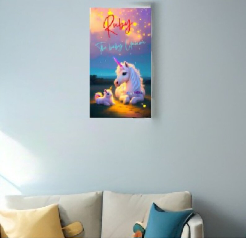 Ruby the Baby Unicorn - Etsy
