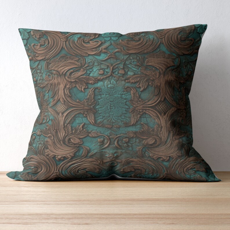 Tooled Leather PNG, Seamless Embossed Leather Digital Paper, Seamless ...