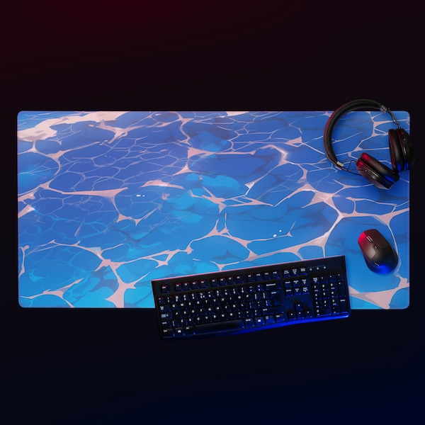 Anime Blue Waves - Etsy