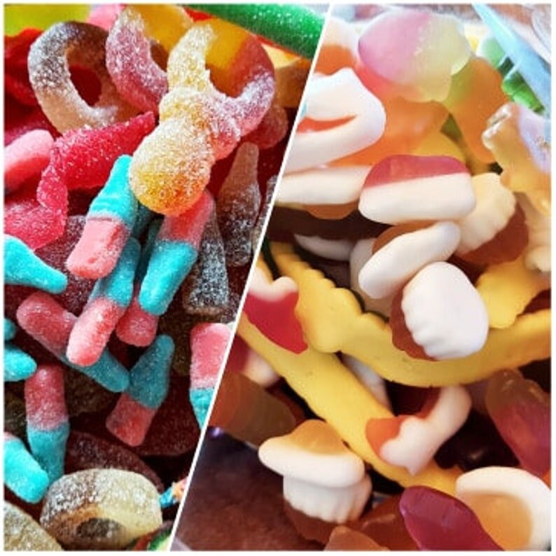 Pick N Mix - 600g, 1.2kg, 2kg - Mixed - Etsy