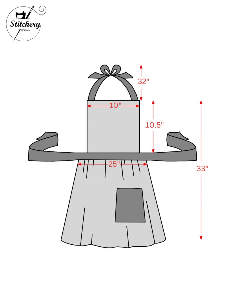 Butterfly Vintage Inspired Apron, Digital Print, Bright Green Straps ...