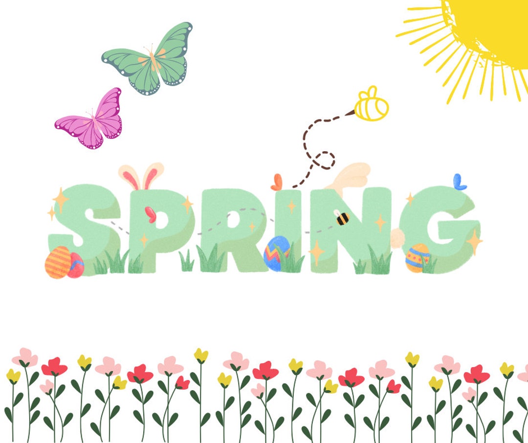 Spring Design PNG File - Etsy