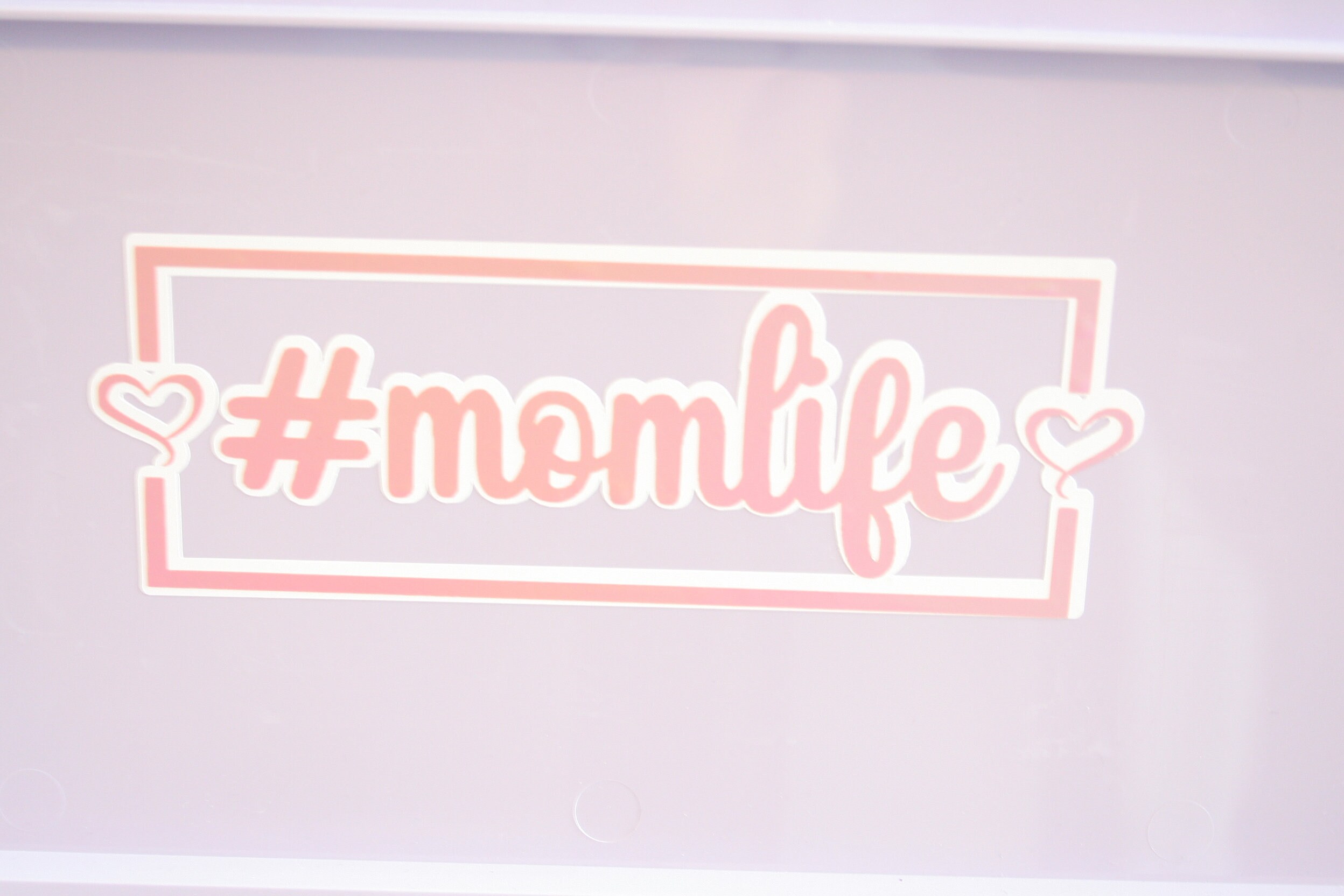 Mom Life Decal momlife Vinyl Color Shift Sticker Mom Life Car Sticker ...