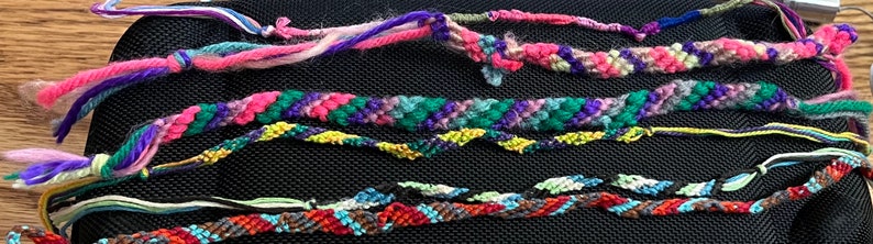 String Friendship Bracelets- Custom Made! - Etsy
