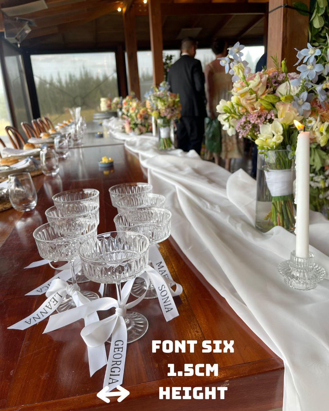 Custom Iron on Names Decals for Ribbons - Etsy
