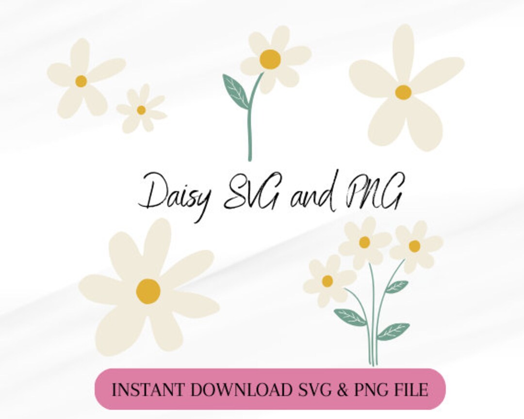 Daisy Svg, Daisies Svg, Daisy Bundle SVG - Delightful Daisies to ...