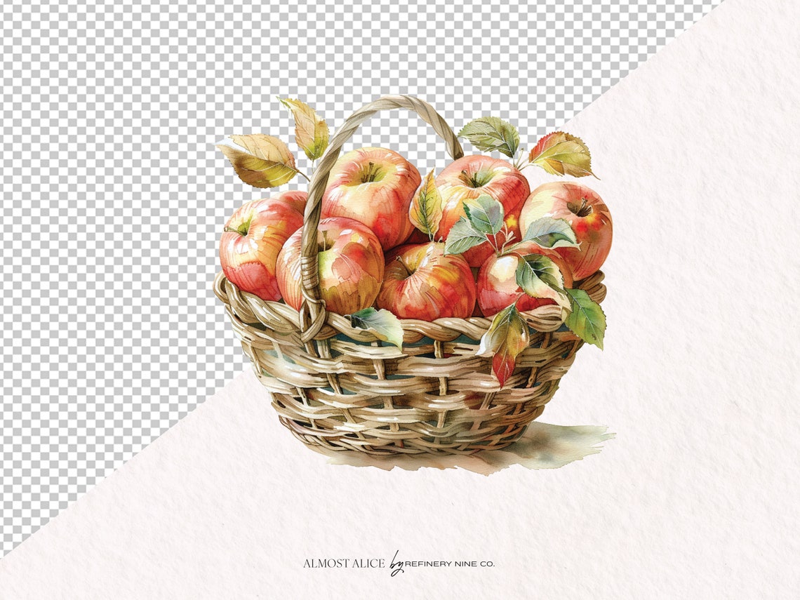 Autumn Foodies Watercolor Clipart, Food, Comfort, Scrapbook, Junk ...