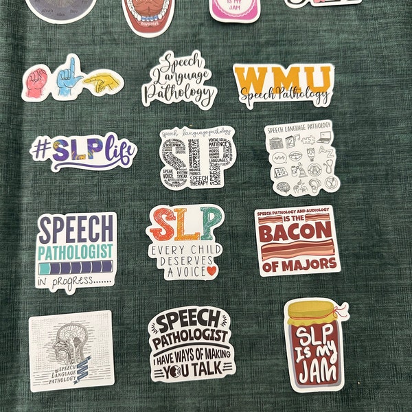 Stickers Speech Therapy - Etsy