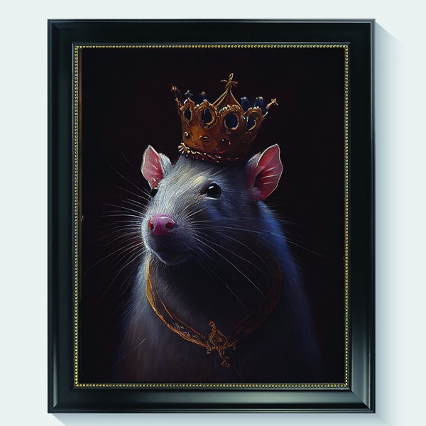Rat Painting - Etsy