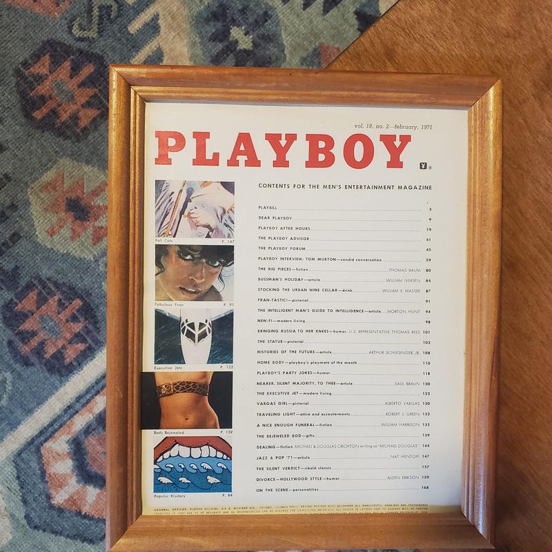 Playboy Posters - Etsy