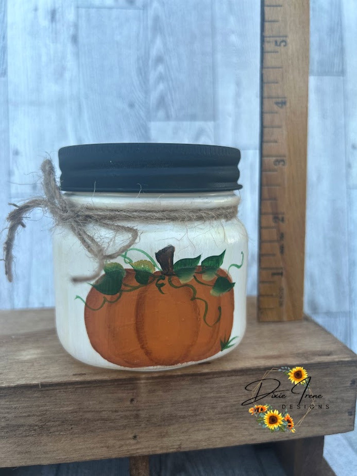 Fall Mason Jars, Quart Jar, Pint Jar, Half Pint Jar, Tiered Tray, Fall ...