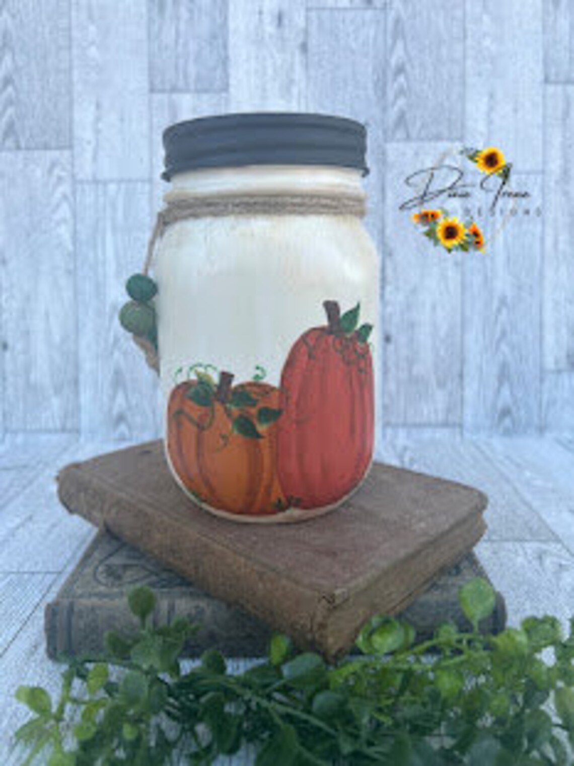 Fall Mason Jars, Quart Jar, Pint Jar, Half Pint Jar, Tiered Tray, Fall ...