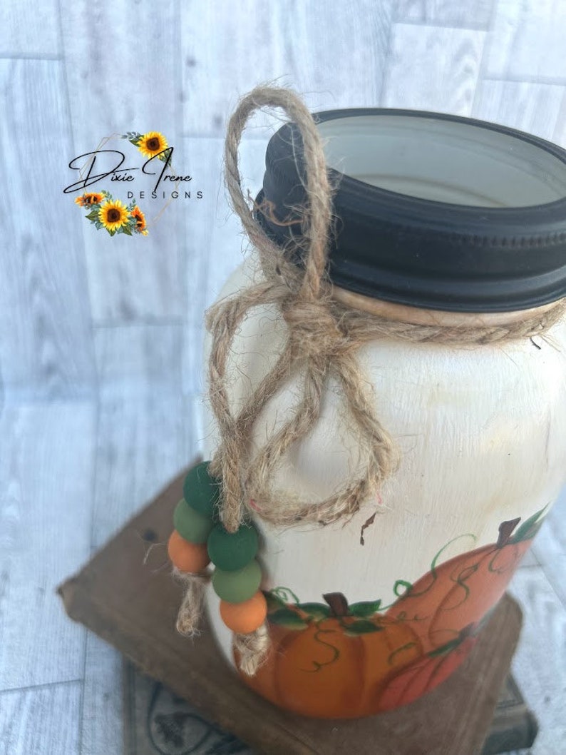 Fall Mason Jars, Quart Jar, Pint Jar, Half Pint Jar, Tiered Tray, Fall ...