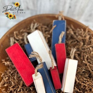 Diy Kit Firecracker Bowl Fillers Tiered Tray Summer Decor Farmhouse