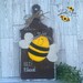 Bee Blessed Cutting Board, Bee Decor, Bee Wall Decor, Cute Bee ...