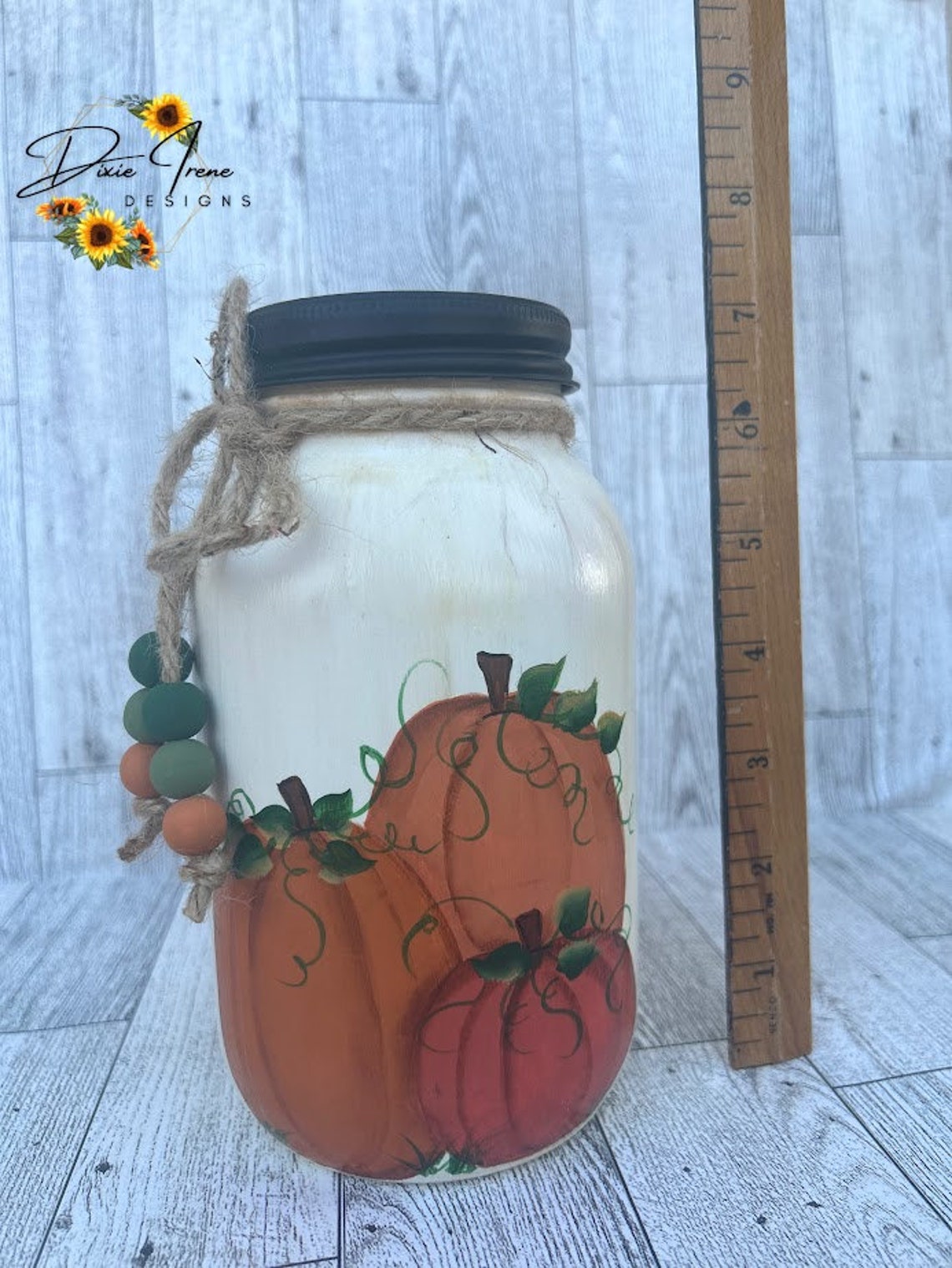Fall Mason Jars, Quart Jar, Pint Jar, Half Pint Jar, Tiered Tray, Fall ...
