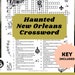 Mardi Gras Magic Crossword Puzzle Celebrate New Orleans Culture ...