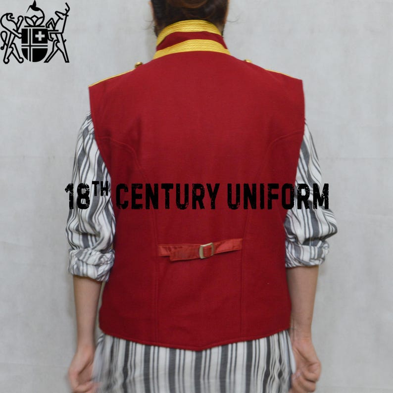 New Hussar Vest, Dolman Hussar Vest, Horse Guard Waistcoat, Royal Guard ...