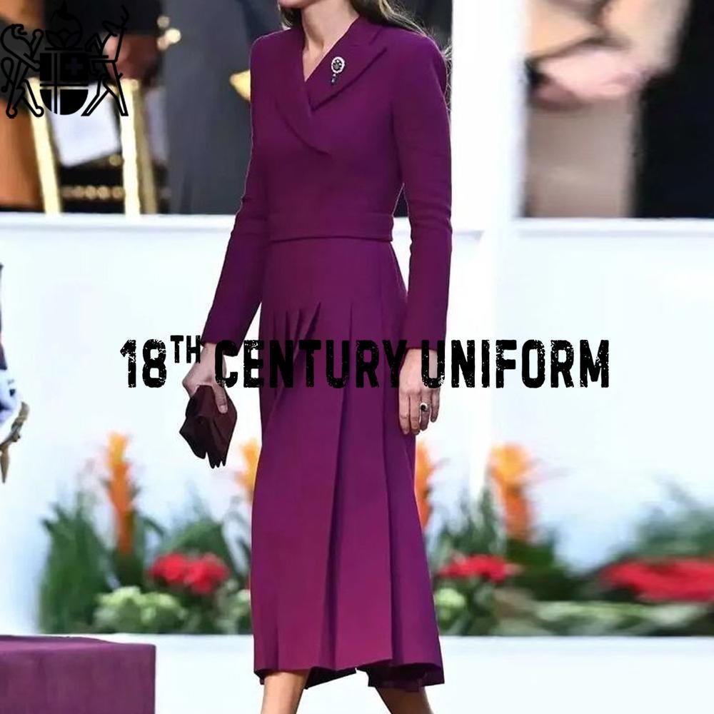 Purple Wool Frock Coat: Royalcore Fashion Dress - Etsy